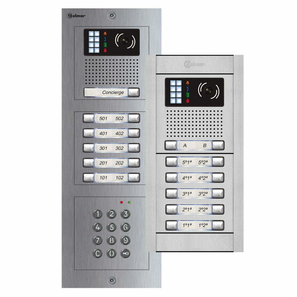 Nexa Inox/Aluminium 10/11 Push Buttons Front Panel | Evolution ...