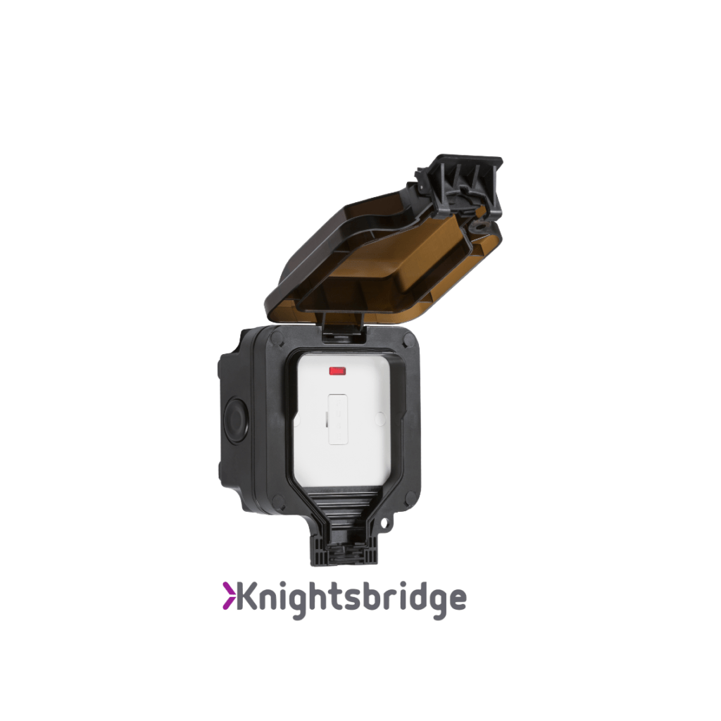 IP66 13A fused spur unit with neon | Evolution Electronics & Electrical ...