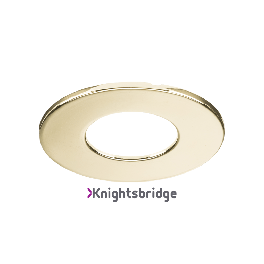 Bezel for CFR Downlight - Brass | Evolution Electronics & Electrical Ltd.