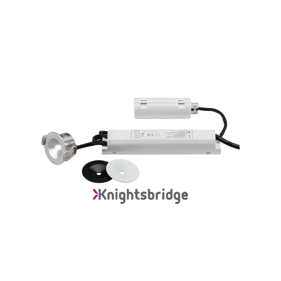 EMPOWER3 230V IP20 3W LED Emergency Downlight | Evolution Electronics & Electrical Ltd.