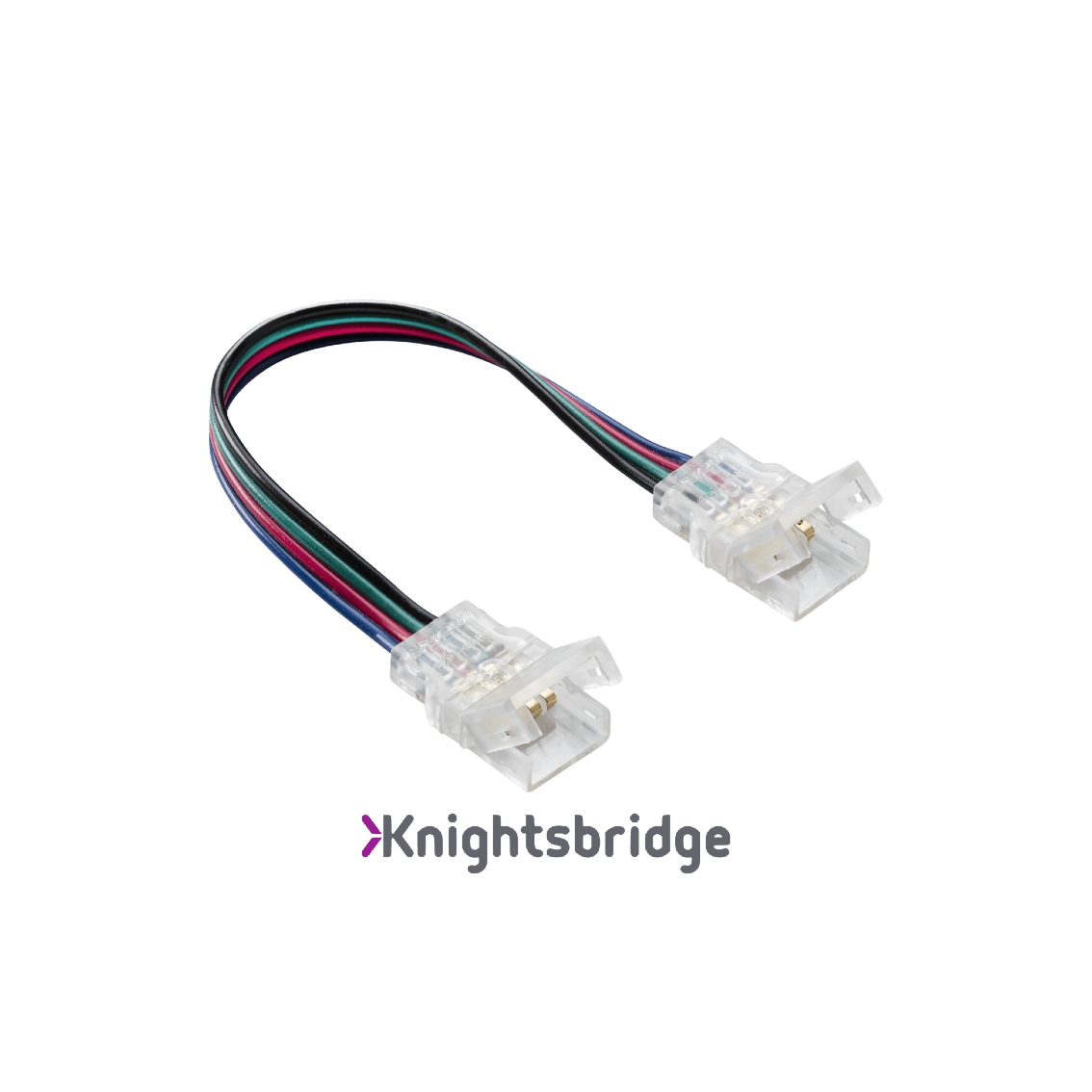 LFCONIP4FX 12V / 24V IP65 LED Flex Strip to Strip 150mm Connector - CCT / RGB | Evolution ...