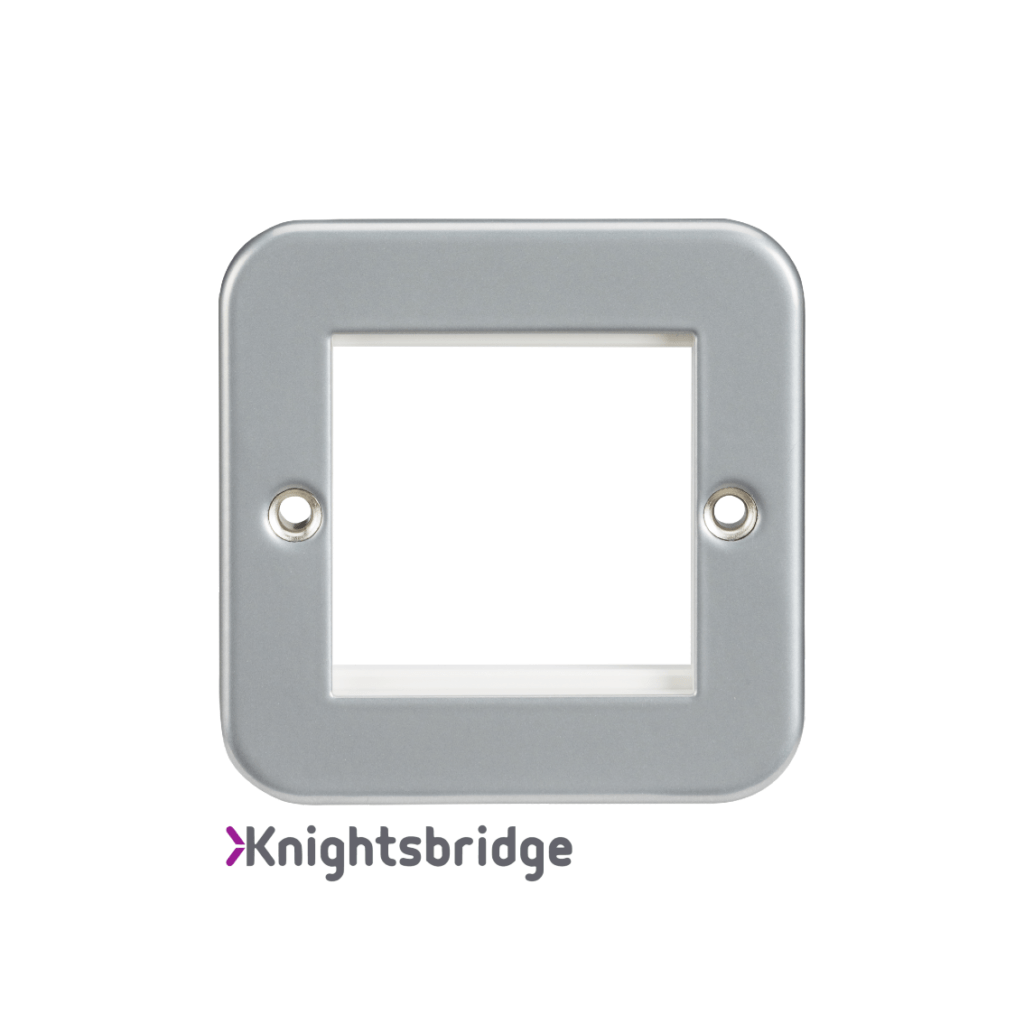 Metal Clad 2G Modular Faceplate | Evolution Electronics & Electrical Ltd.