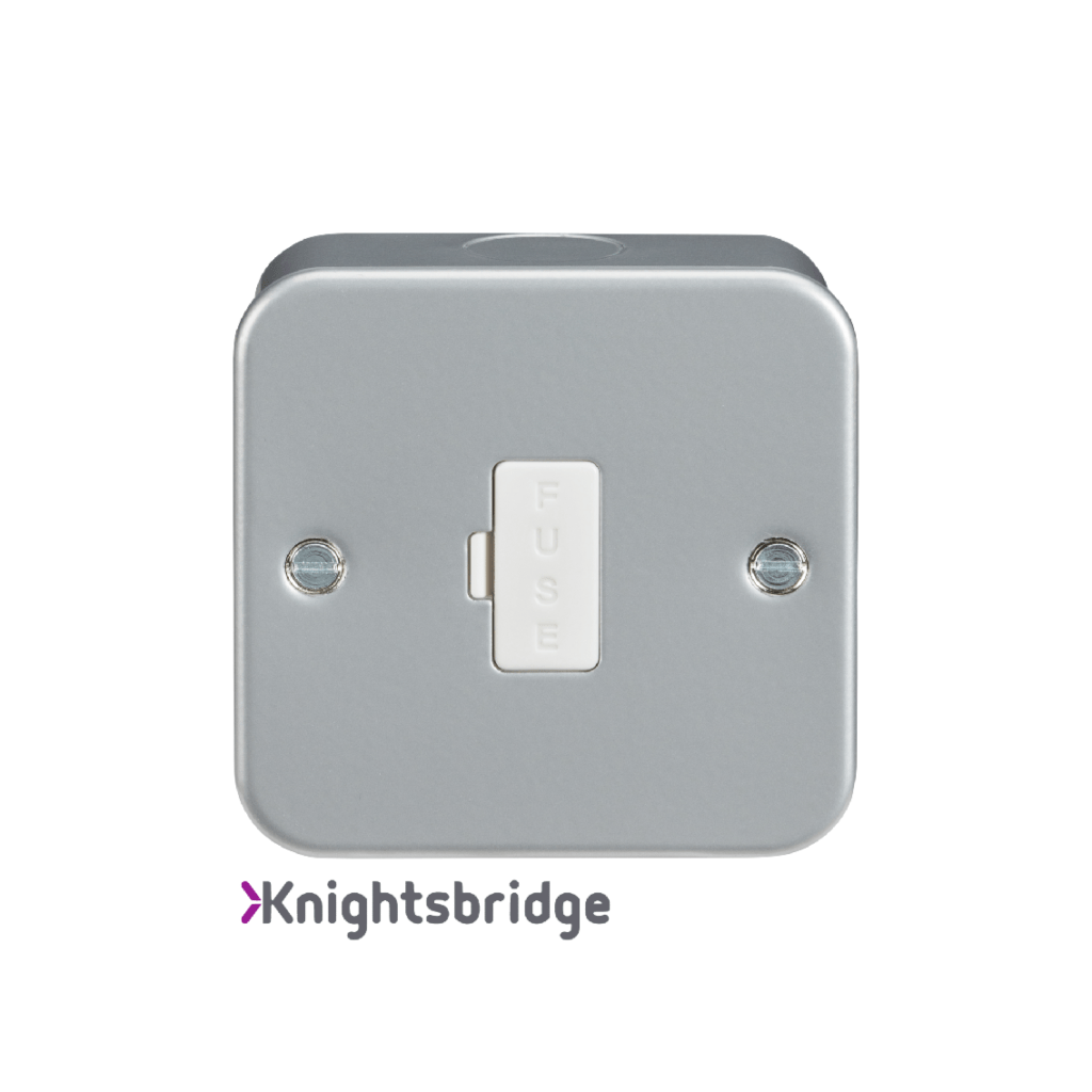 Metal Clad 13A Fused Spur Unit | Evolution Electronics & Electrical Ltd.