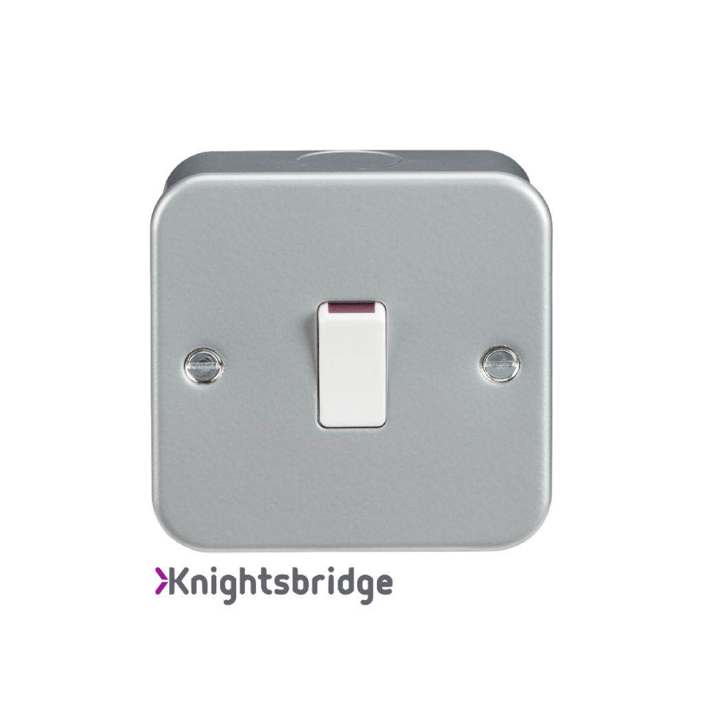 Metal Clad 20A 1G DP Switch | Evolution Electronics & Electrical Ltd.