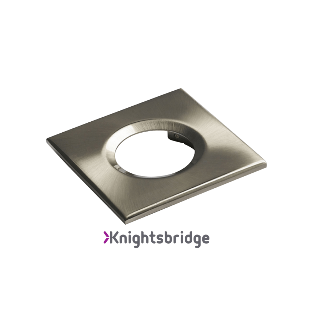 Square Brushed Chrome Bezel for VFRCOB Downlights | Evolution ...