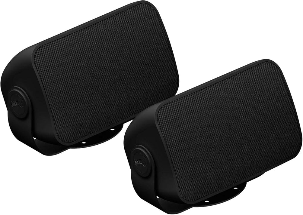 Outdoor Speakers by Sonos and Sonance (Pair) - Black | Evolution Electronics & Electrical Ltd.